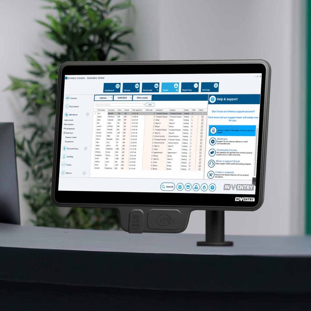 Network Information Document | InVentry