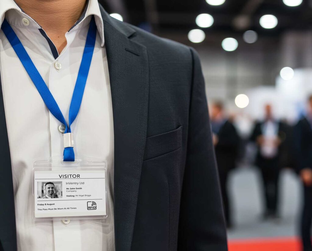 RFID Label Rolls | Temporary RFID Access Badge | InVentry